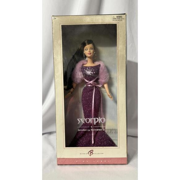 Mattel | Toys | Nib Scorpio Barbie 204 Zodiac Collection Barbie ...
